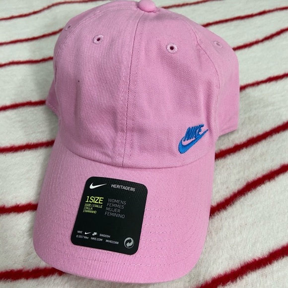Nike | Accessories | Nike Sportswear Heritage 86 Womens Pink Cap New ...